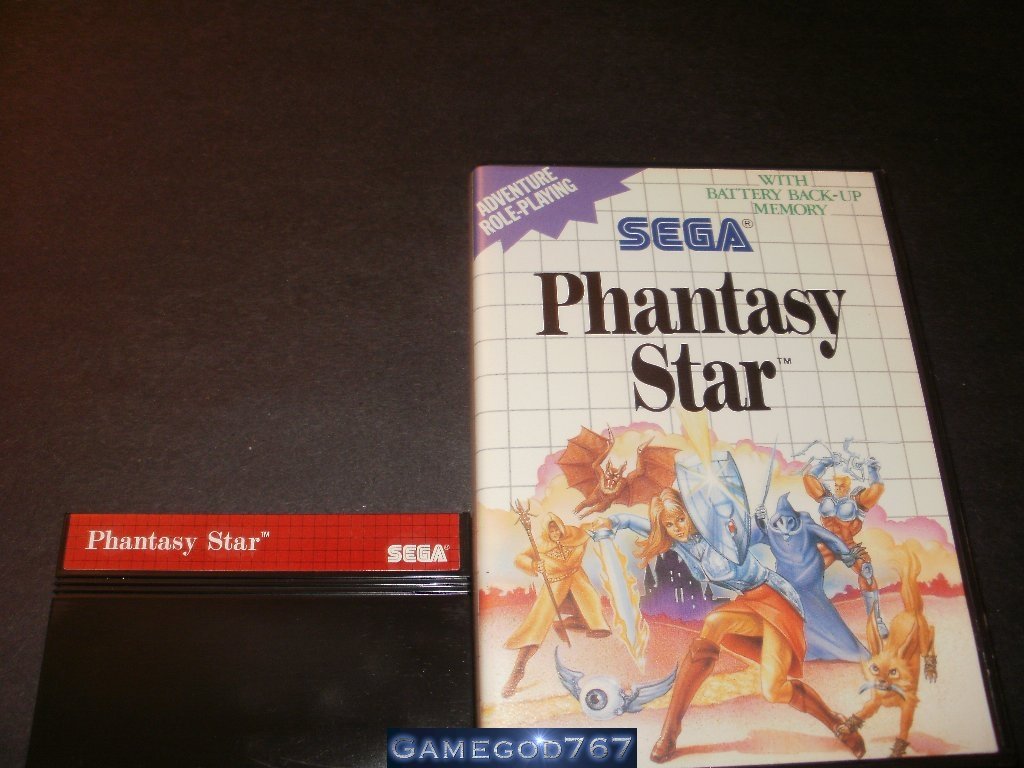 Phantasy Star - Sega Master System - Rare