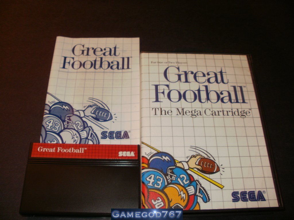 Great Football - Sega Master System - Complete CIB