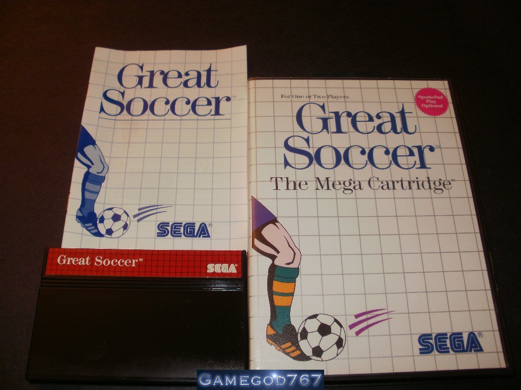 Great Soccer - Sega Master System - Complete CIB