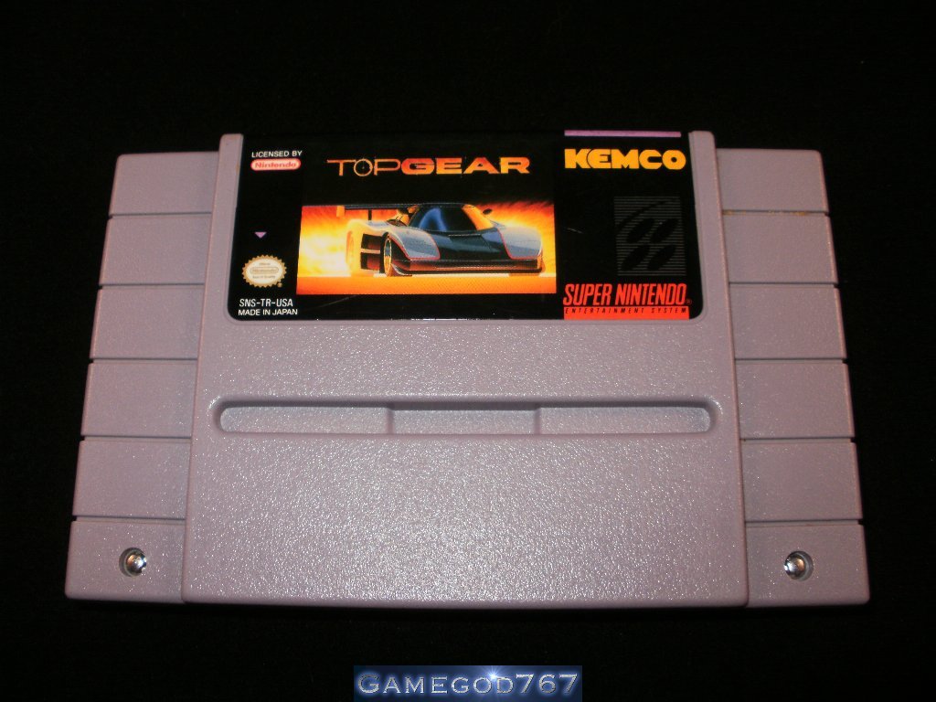 Top Gear - SNES Super Nintendo