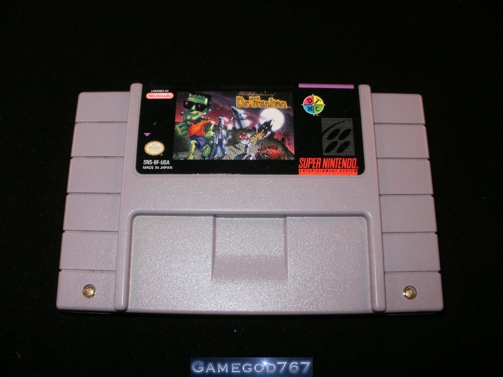 Adventures of Dr. Franken - SNES Super Nintendo