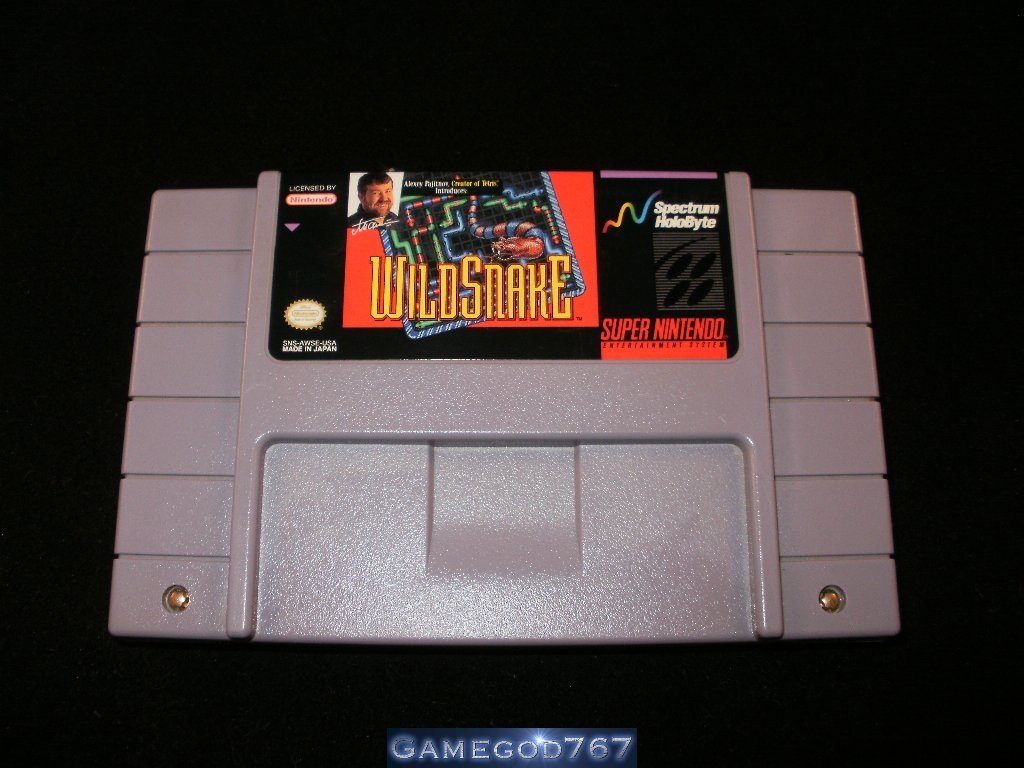 Wild Snake - SNES Super Nintendo