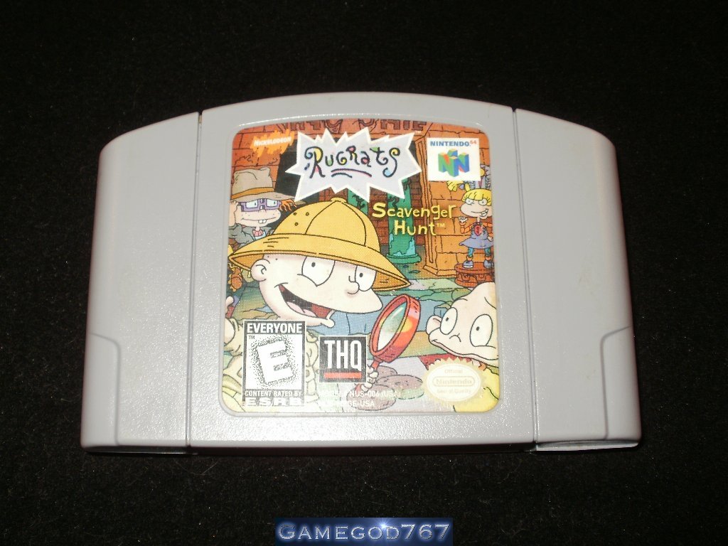 Rugrats Scavenger Hunt - N64 Nintendo