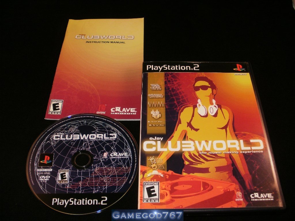 Ejay Clubworld - Sony PS2 - Complete CIB