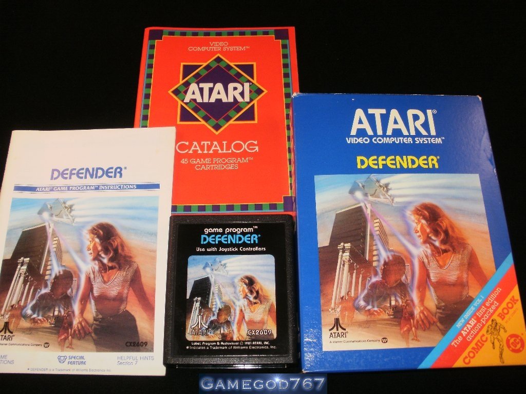 Defender - Atari 2600 - Complete