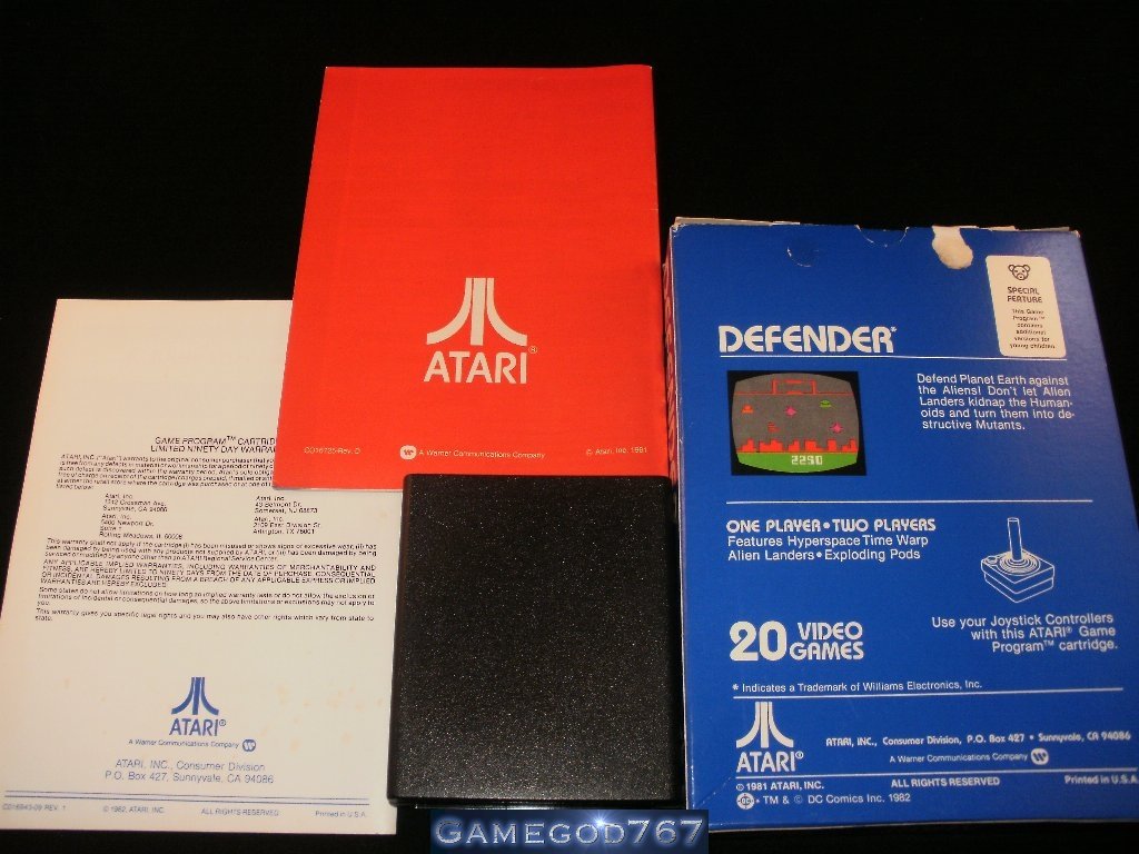 Defender - Atari 2600 - Complete