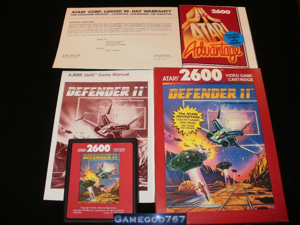 Defender II - Atari 2600 - Complete CIB