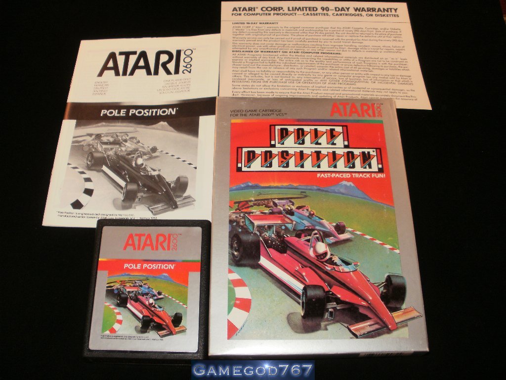 Pole Position - Atari 2600 - Complete CIB