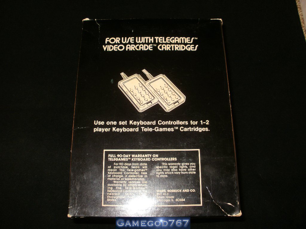 Telegames Keyboard Controllers - Atari 2600 - With Box