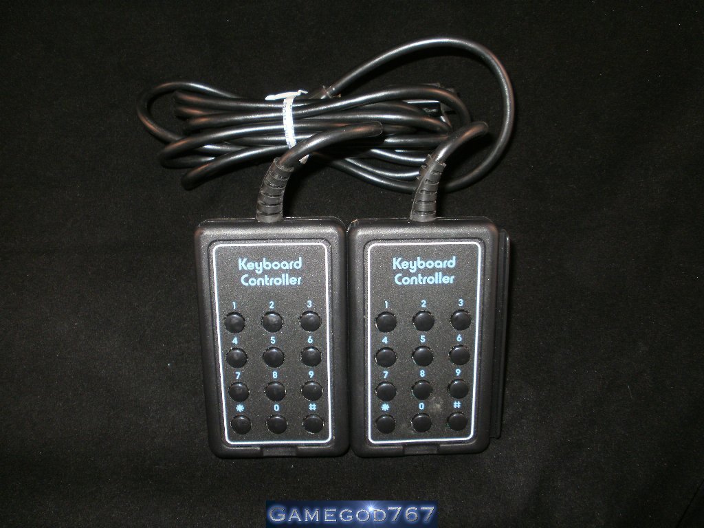 Telegames Keyboard Controllers - Atari 2600 - With Box
