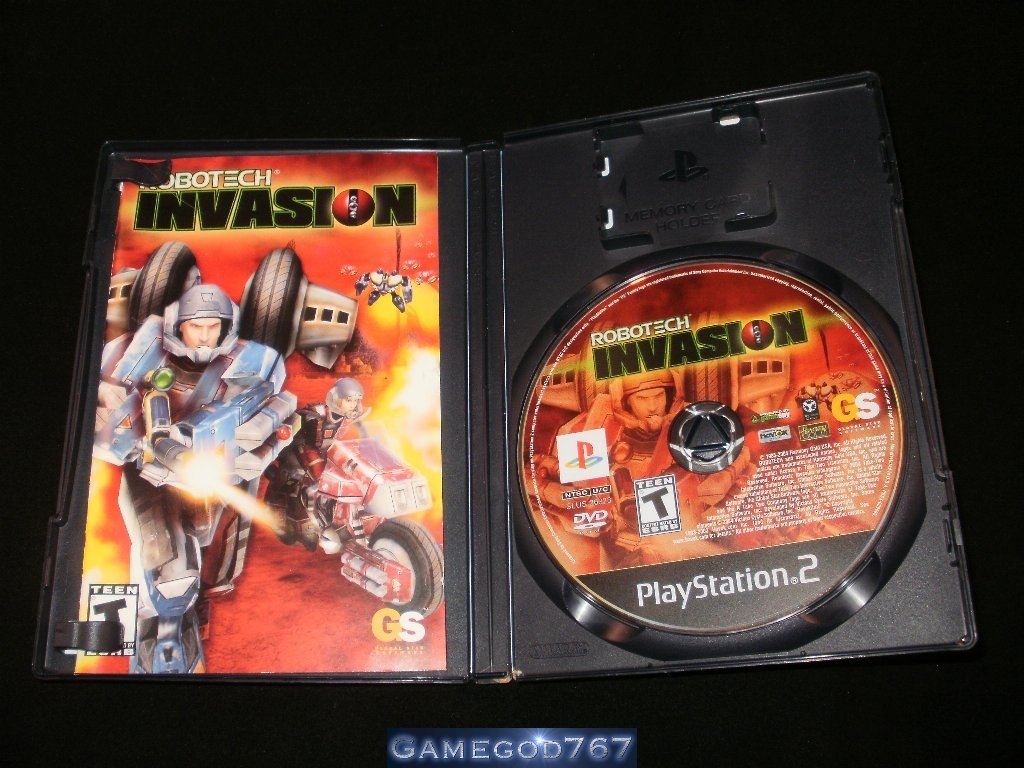Robotech Invasion - Sony PS2 - Complete CIB