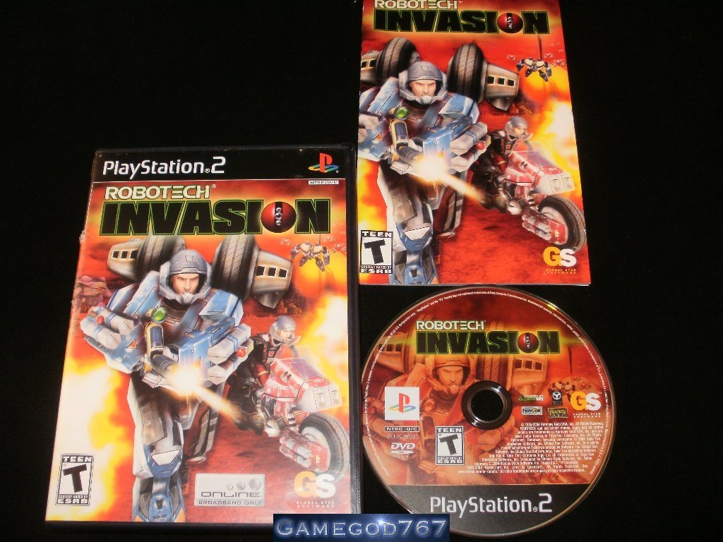 Robotech Invasion - Sony PS2 - Complete CIB