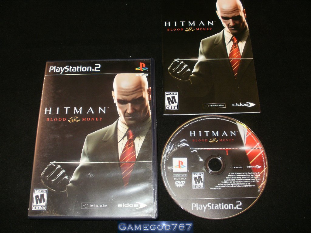 Hitman Blood Money - Sony PS2 - Complete CIB