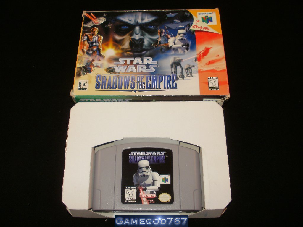 Star Wars Shadows of the Empire - N64 Nintendo - With Box