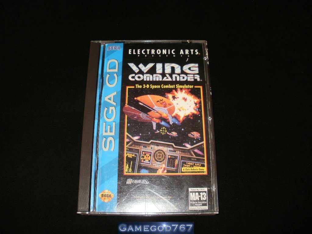 Wing Commander - Sega CD - Complete CIB