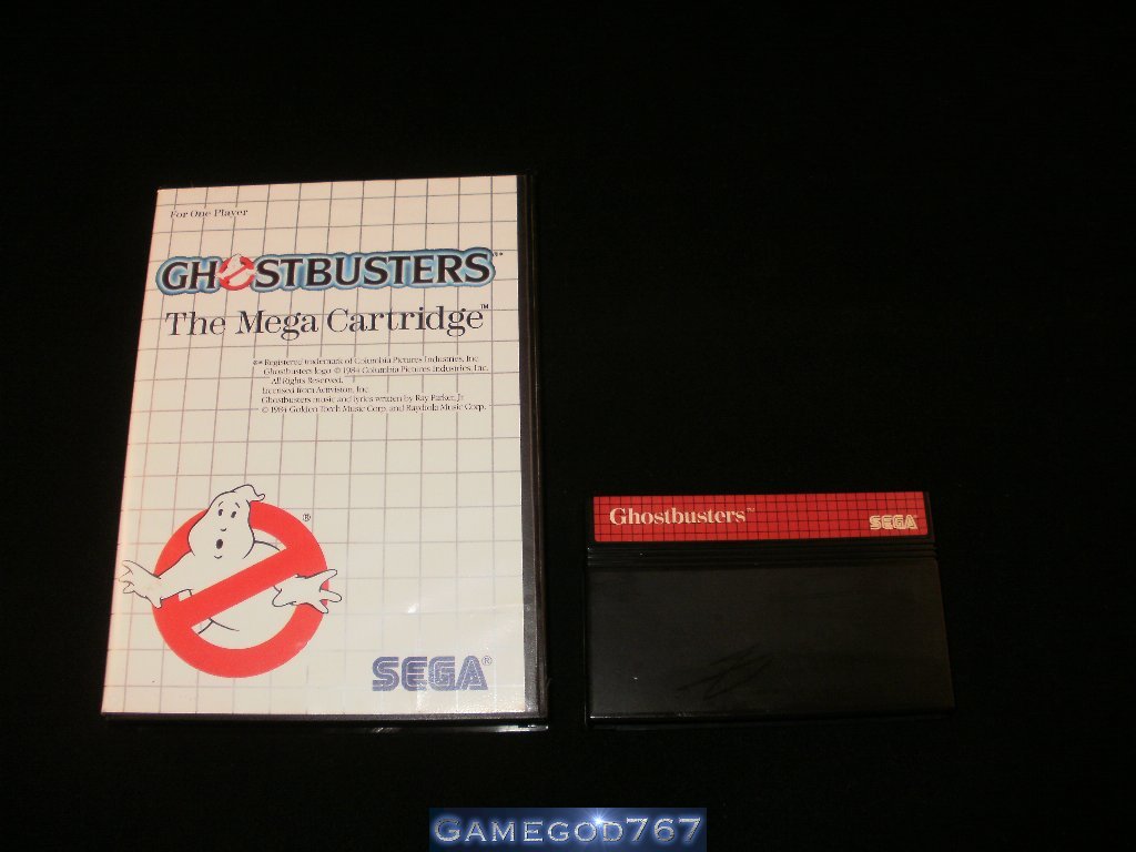 Ghostbusters - Sega Master System - With Box