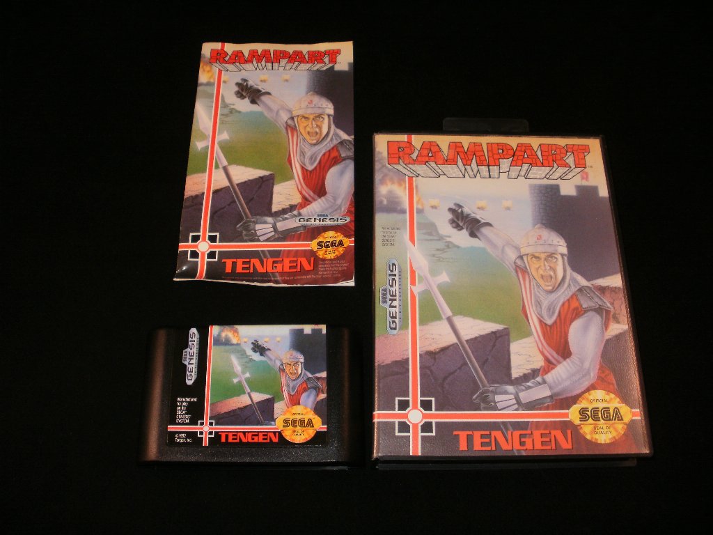 Rampart - Sega Genesis - Complete CIB