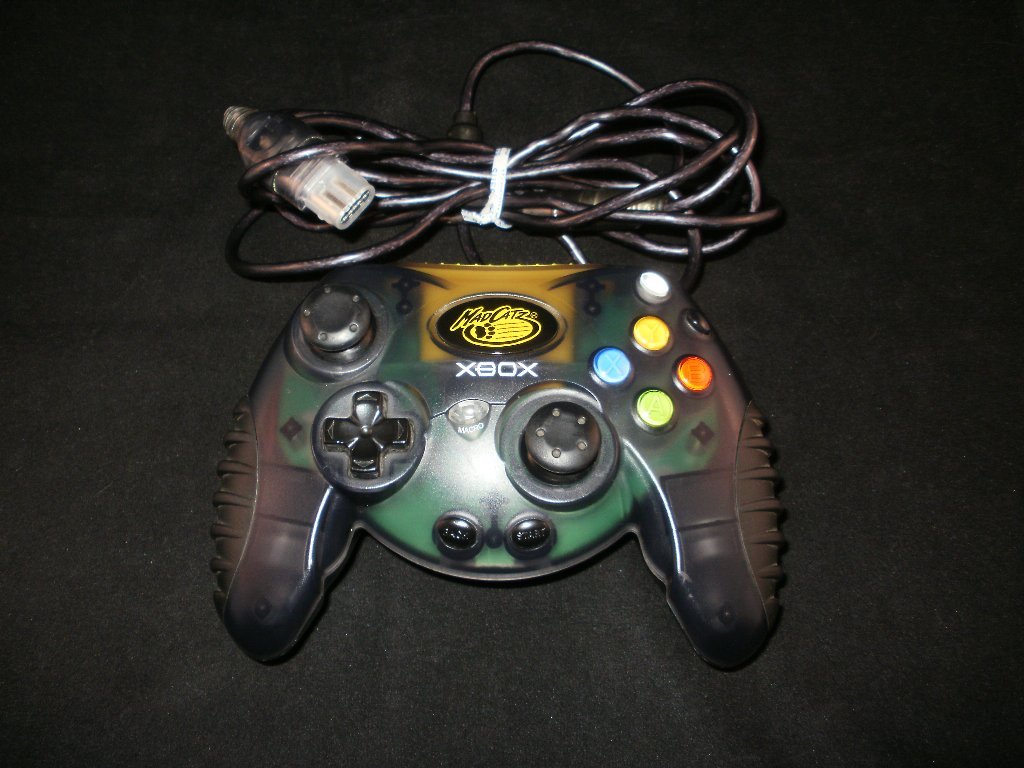 Madcatz MicroCon Control Pad - Xbox - Clear Green