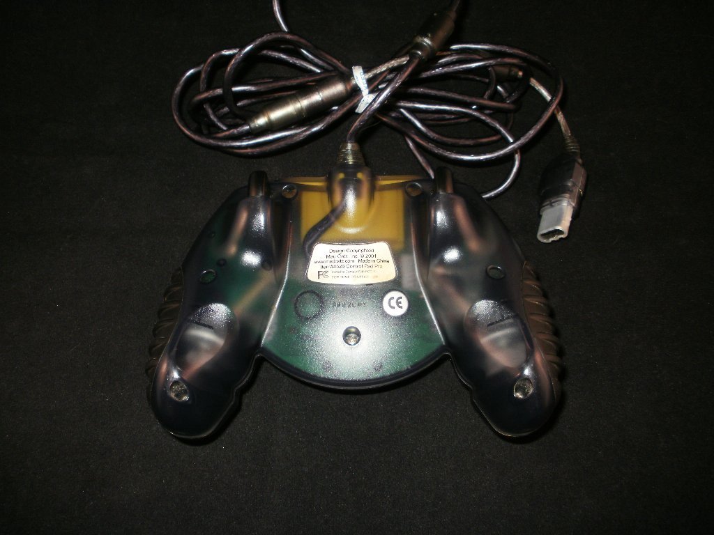 Madcatz MicroCon Control Pad - Xbox - Clear Green