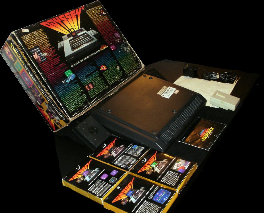 Refurbished Odyssey 2 System - Complete CIB - With 4 Complete Games