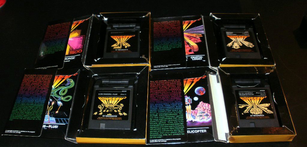 Refurbished Odyssey 2 System - Complete CIB - With 4 Complete Games