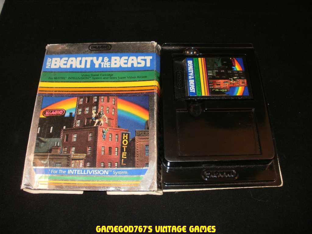 Beauty & the Beast - Mattel Intellivision - With Box