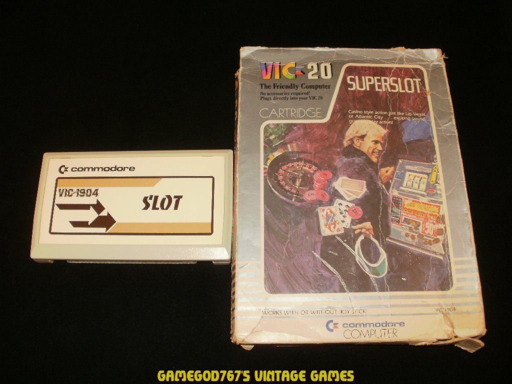 Super Slot - Commodore VIC-20 - With Box