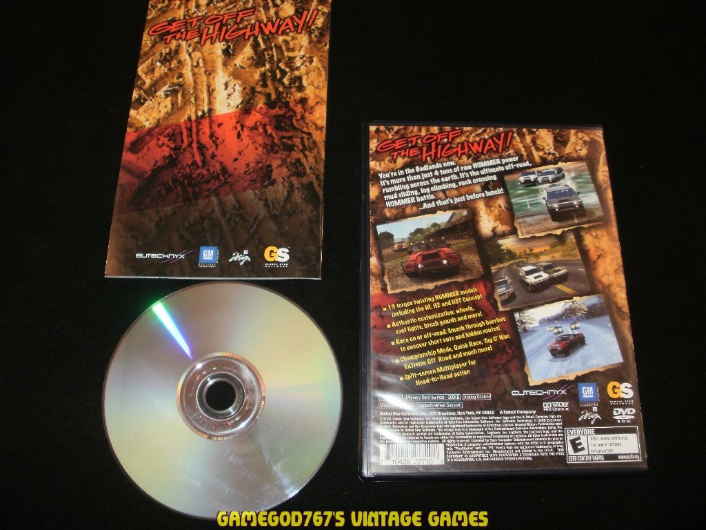 Hummer Badlands - Sony PS2 - Complete CIB