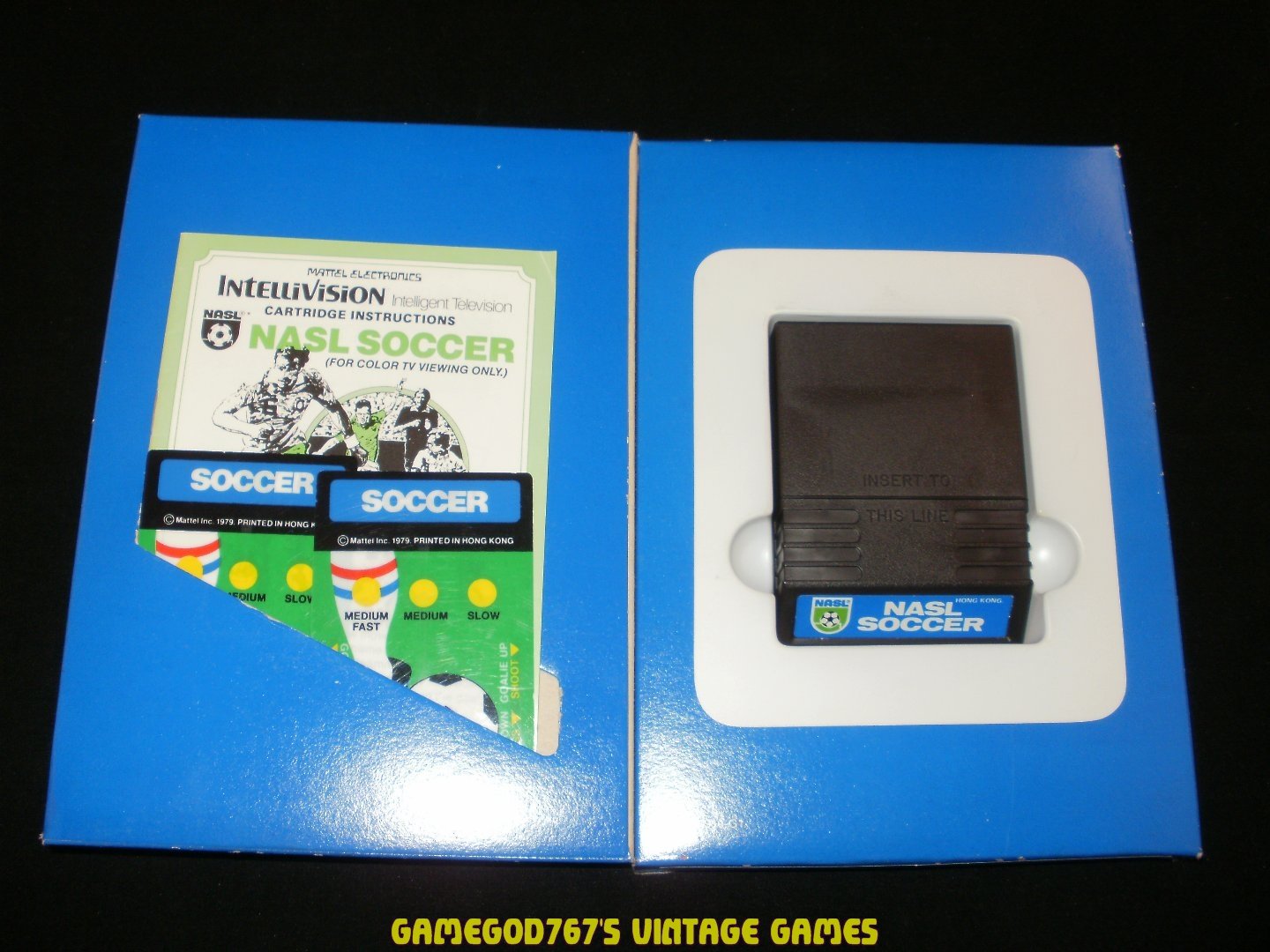 NASL Soccer - Mattel Intellivision - Complete CIB