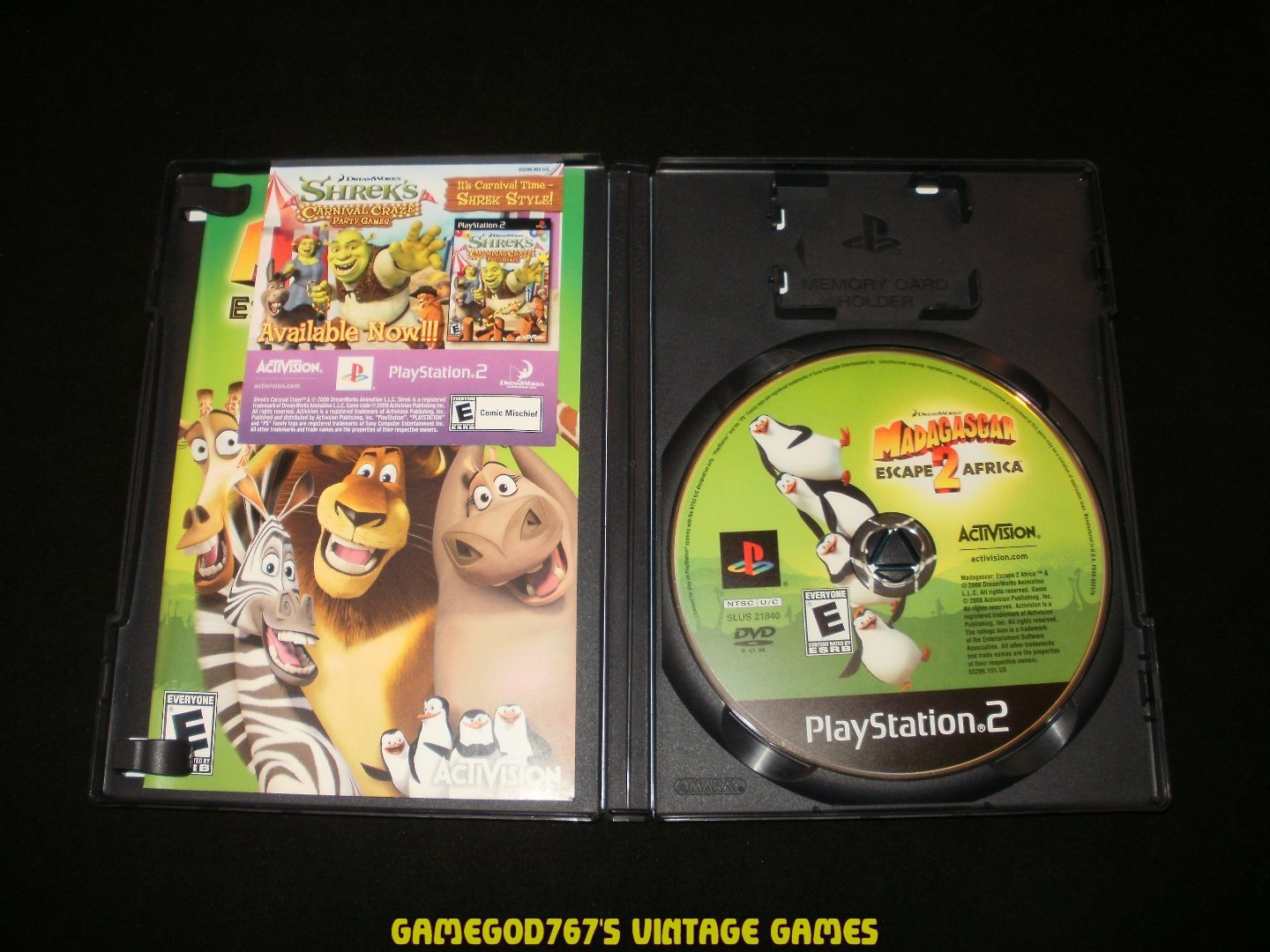 Madagascar Escape 2 Africa - Sony PS2 - Complete CIB