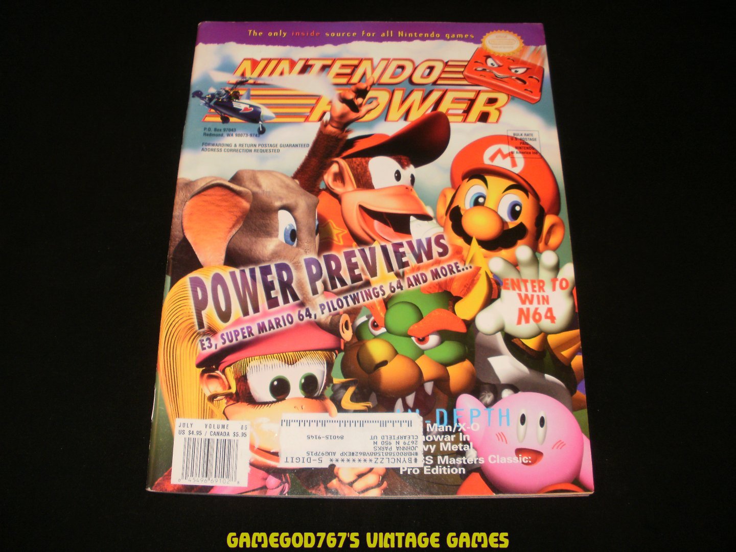 Nintendo Power - Issue No. 86 - July, 1996