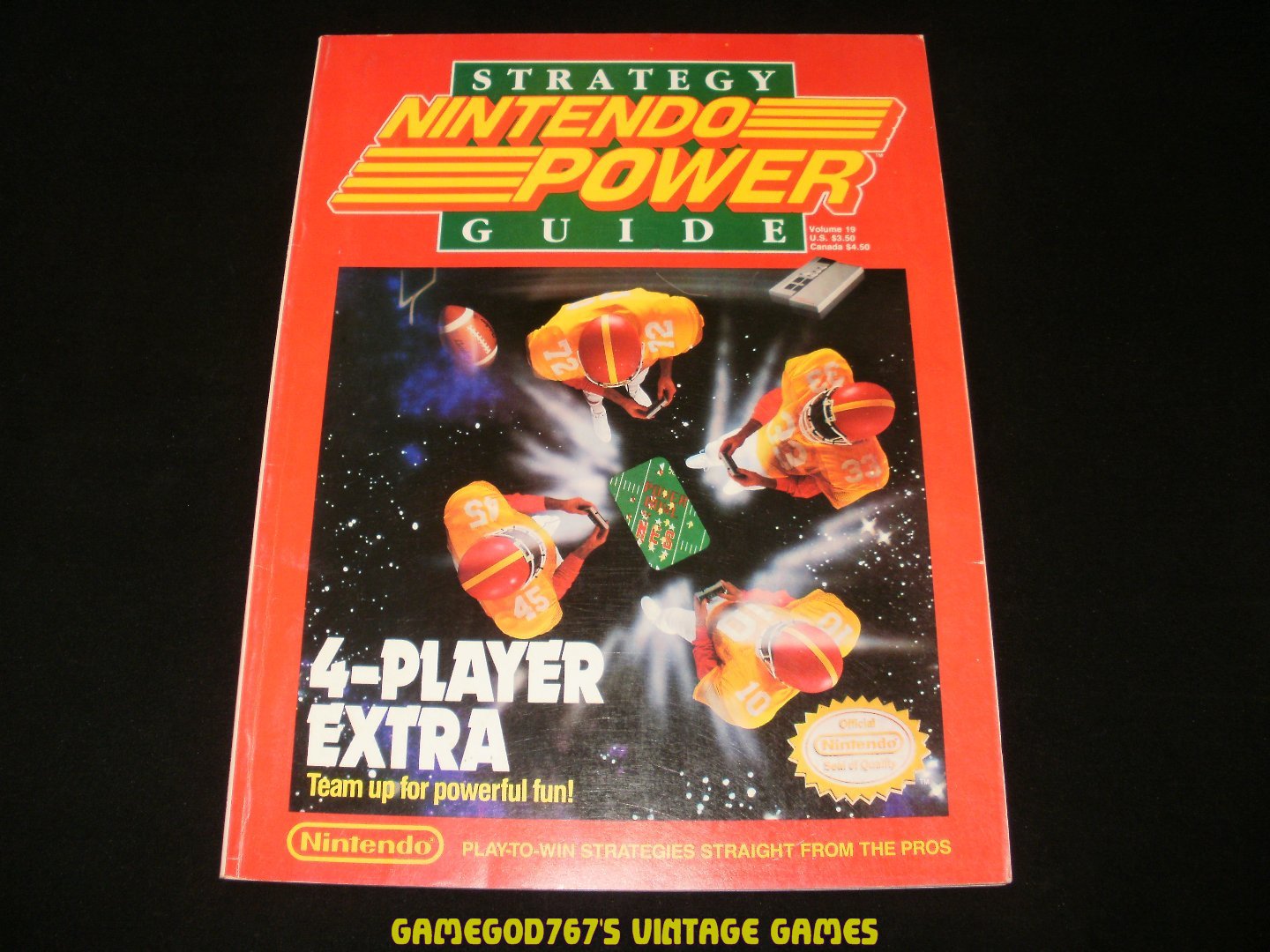 Nintendo Power - Issue No. 19 - 4 Player Strategy Guide, 1990