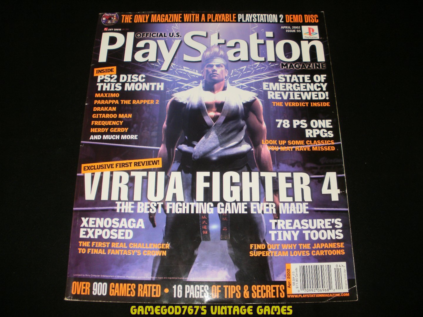 Official U.S. Playstation Magazine - Issue 55 - April, 2002 - With Demo ...
