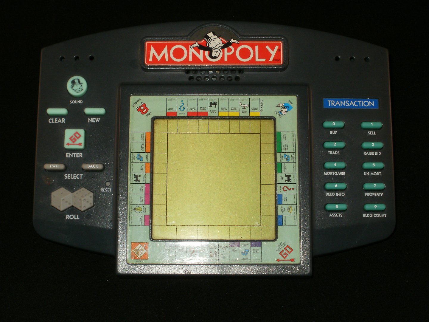 Electronic Talking Monopoly - Hasbro 1997- Vintage Handheld