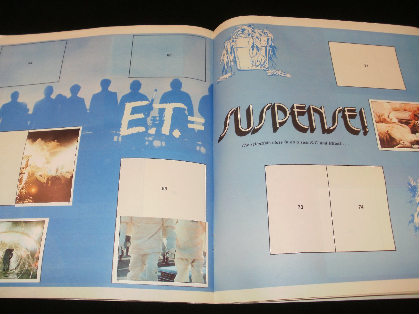 ET Sticker Album - Topps 1982