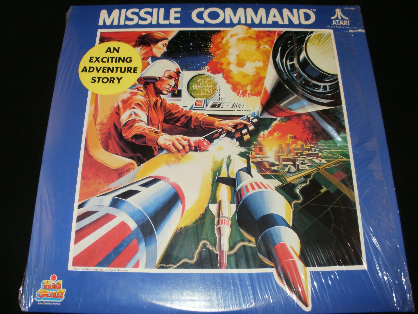 Missle Command - LP Record - Kid Stuff Records 1982
