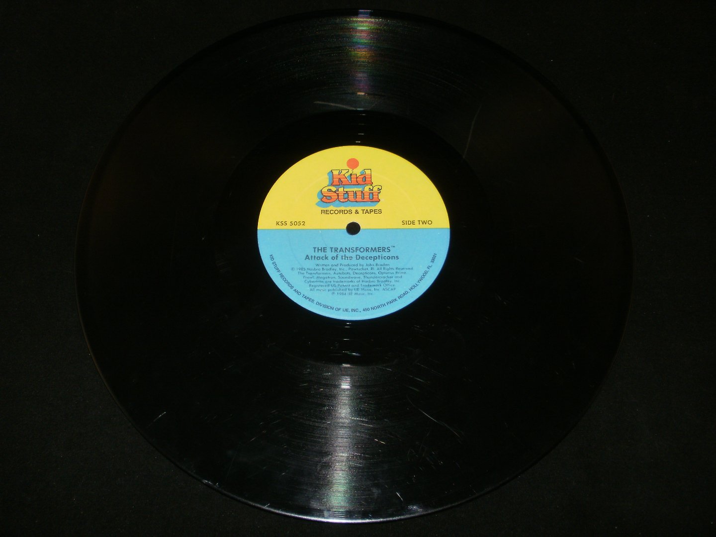 Transformers Attack of the Decepticons - LP Record - Kid Stuff Records 1985