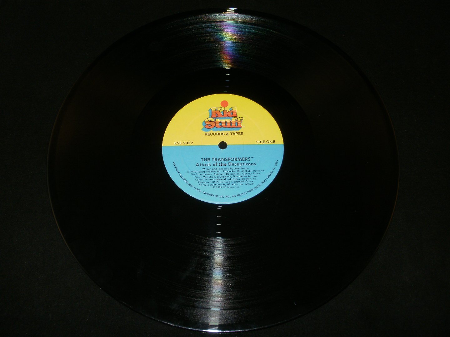 Transformers Attack of the Decepticons - LP Record - Kid Stuff Records 1985