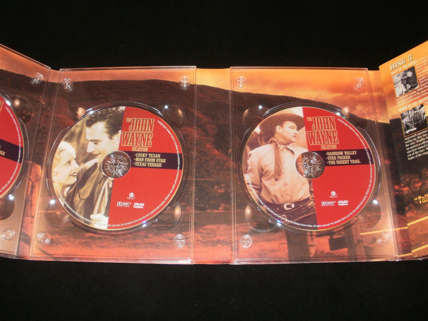 John Wayne Collection - 5 DVD Box Set - Complete