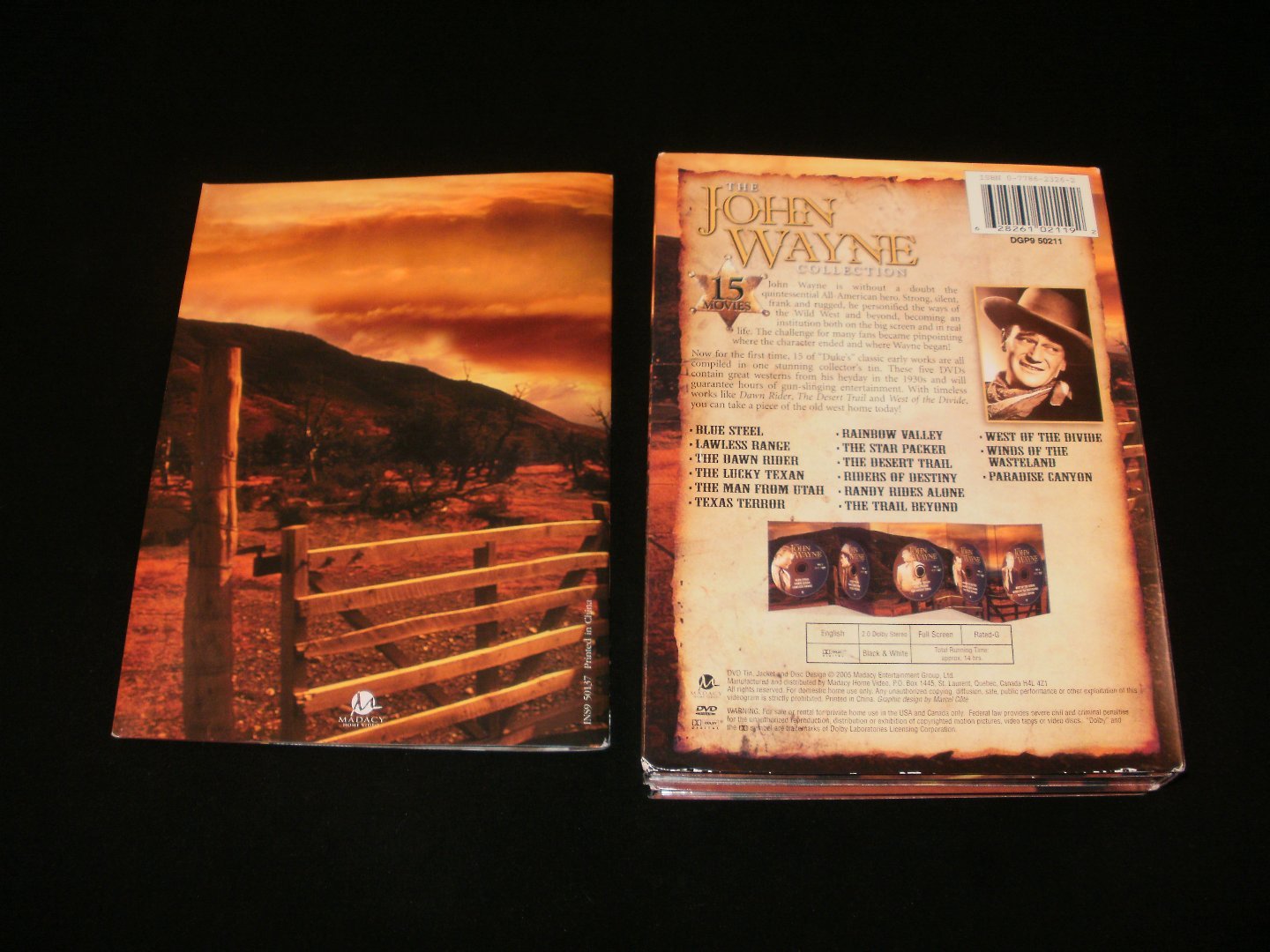 John Wayne Collection - 5 DVD Box Set - Complete