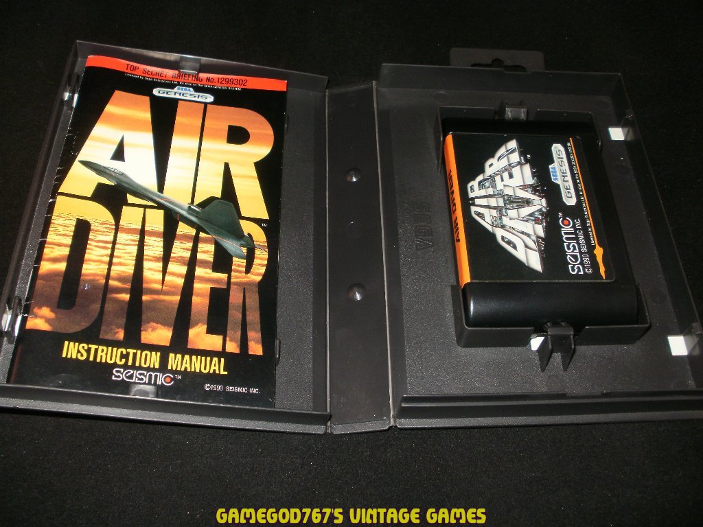 Air Diver - Sega Genesis - Complete CIB
