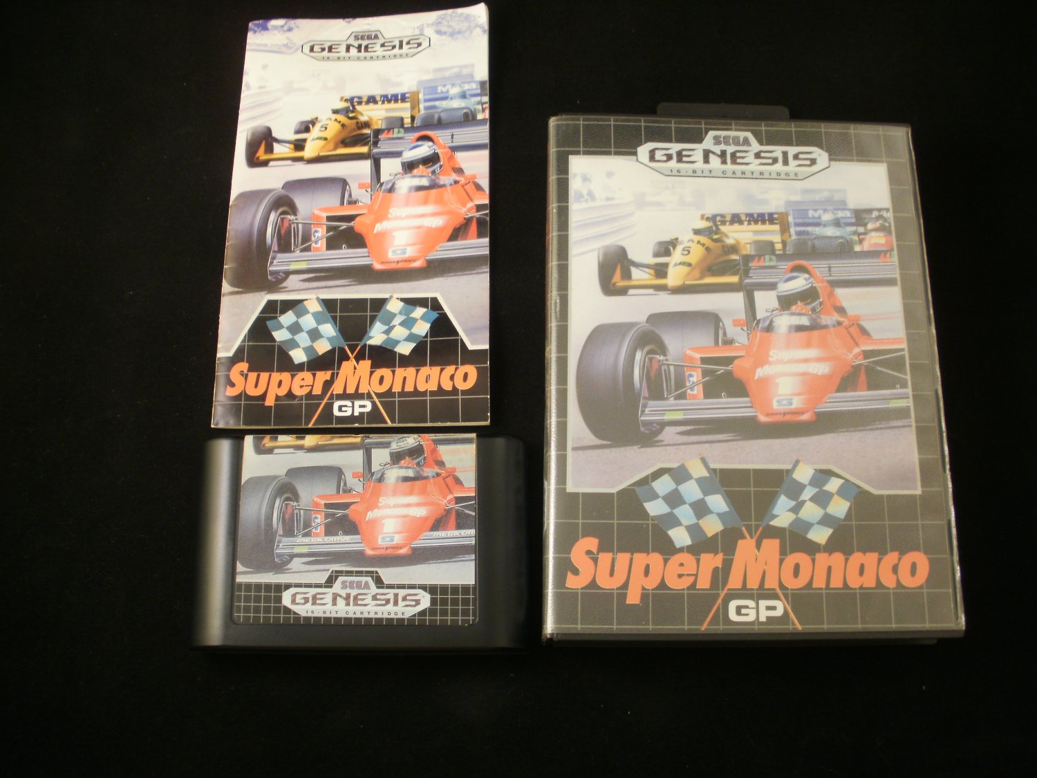 Super Monaco GP - Sega Genesis - Complete CIB