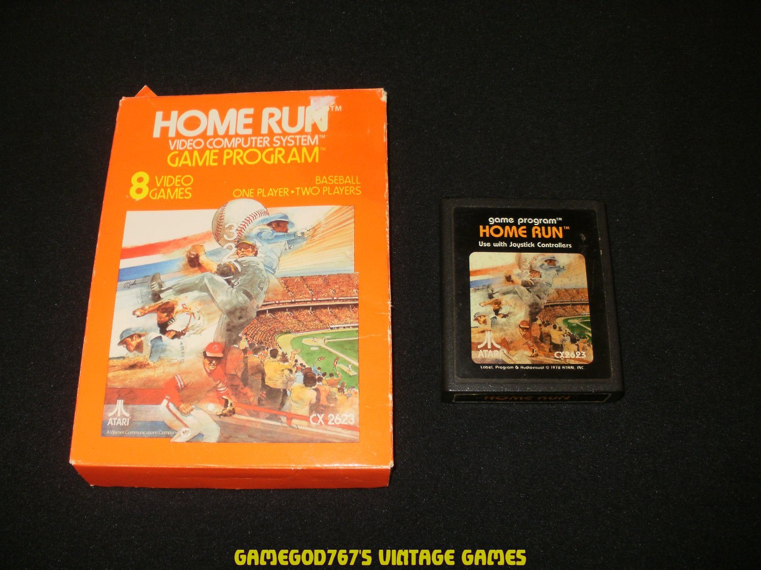 Home Run - Atari 2600 - With Box