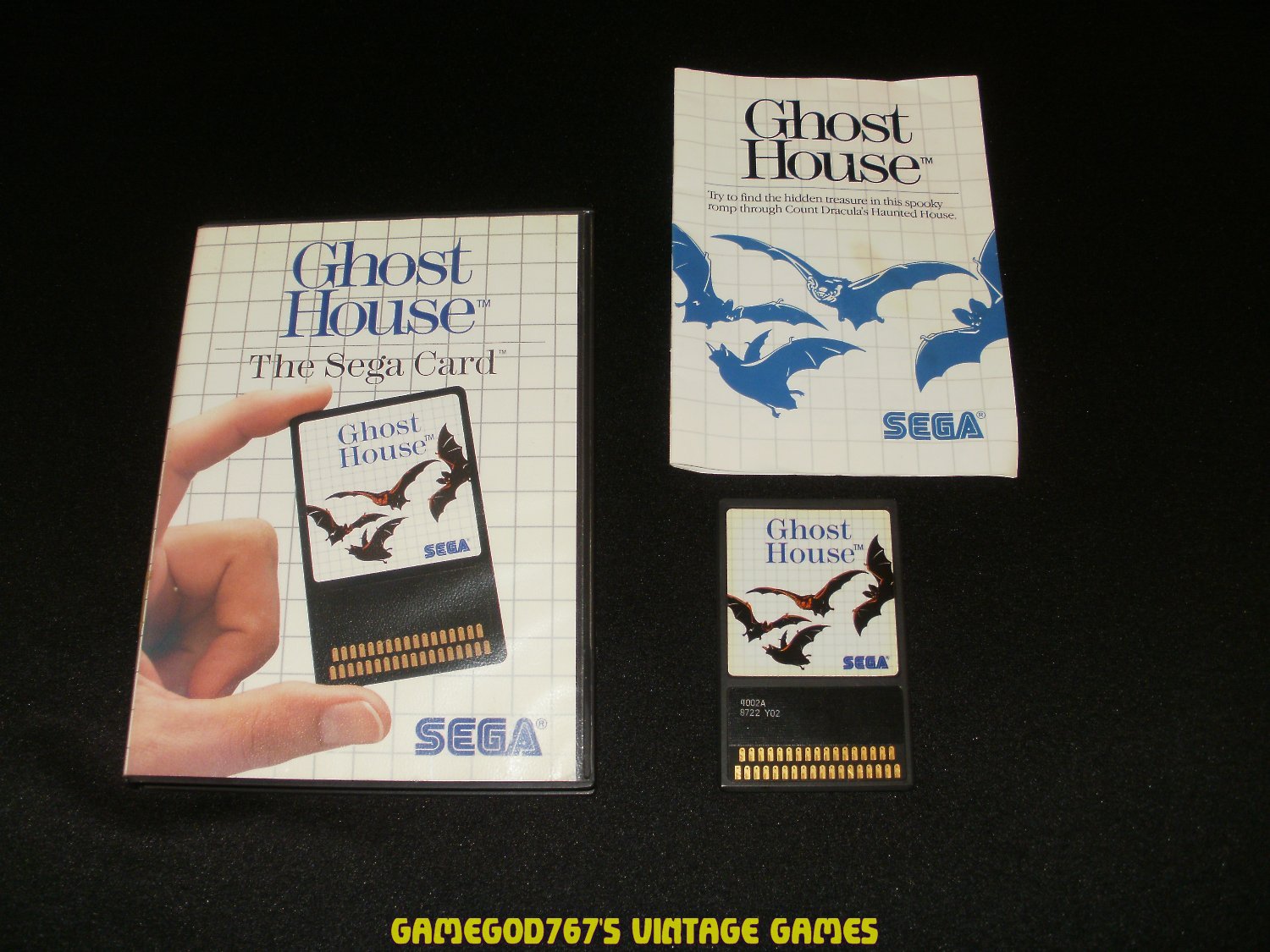 Ghost House - Sega Master System - Complete CIB