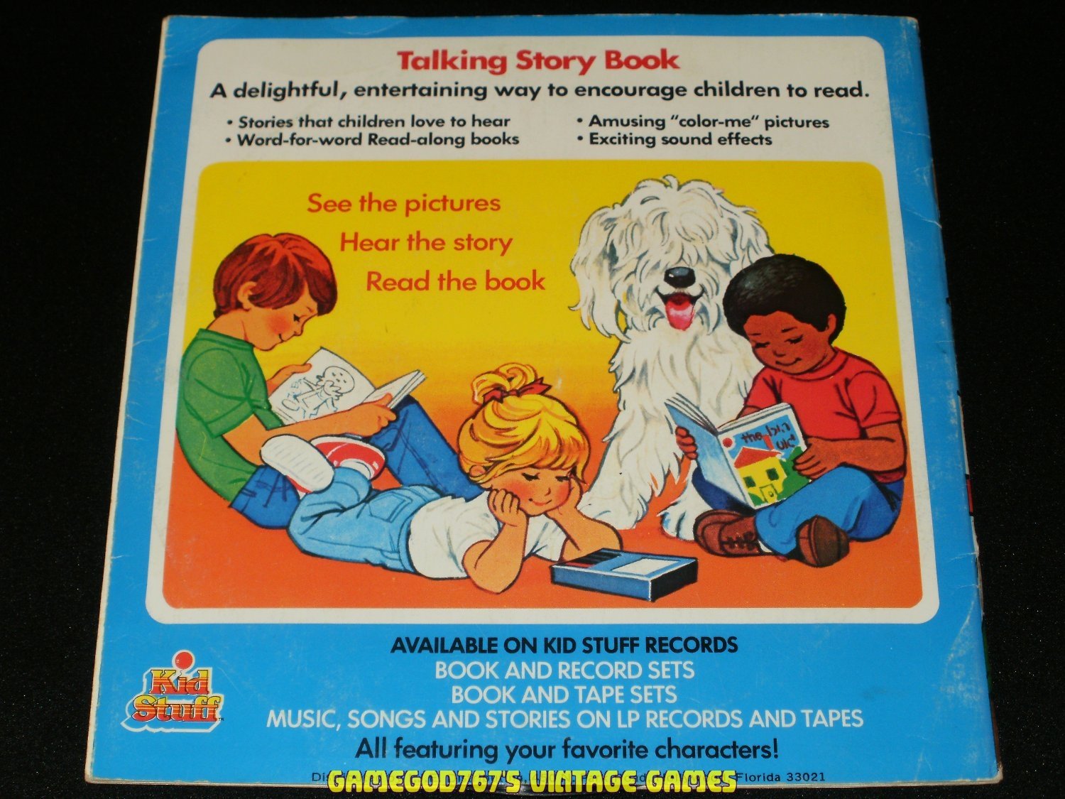 Pac-Man Run For Fun - 33 1/3 RPM Record - Kid Stuff Records 1980 - Rare