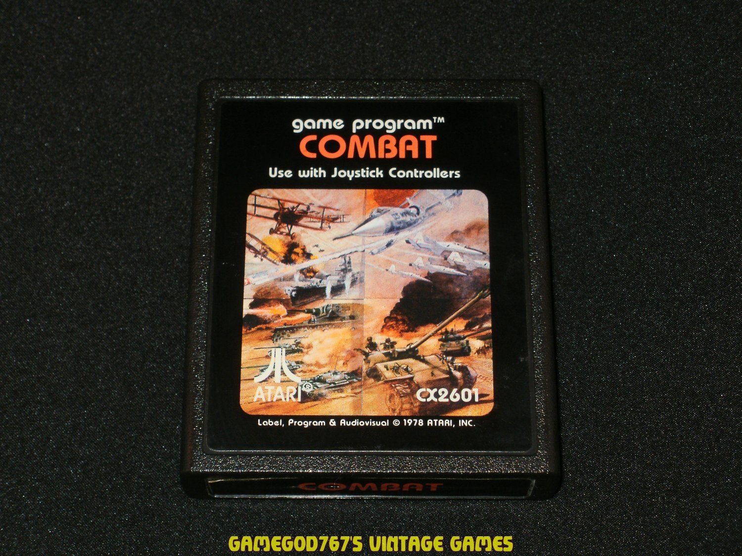 Combat - Atari 2600 - 1981 Picture Label Version