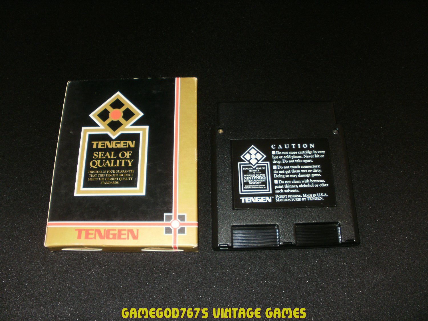 Gauntlet - Nintendo NES - With Tengen Cartridge Sleeve