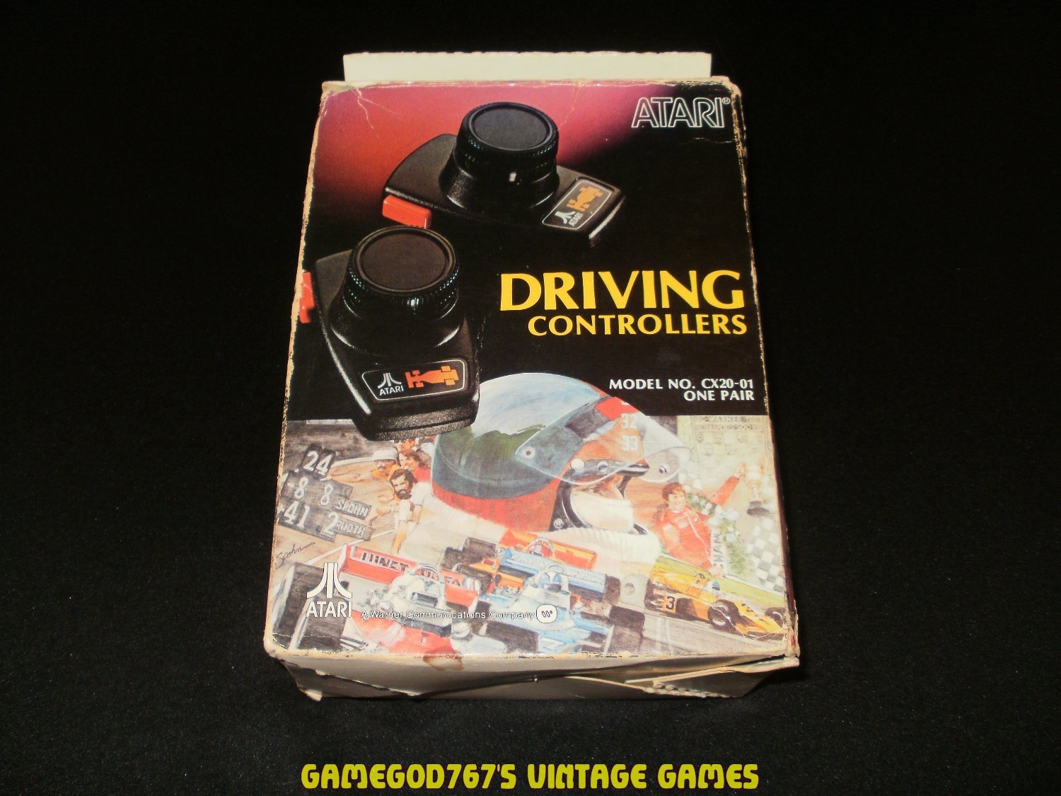 Refurbished Atari 2600 Driving Controllers - With Box