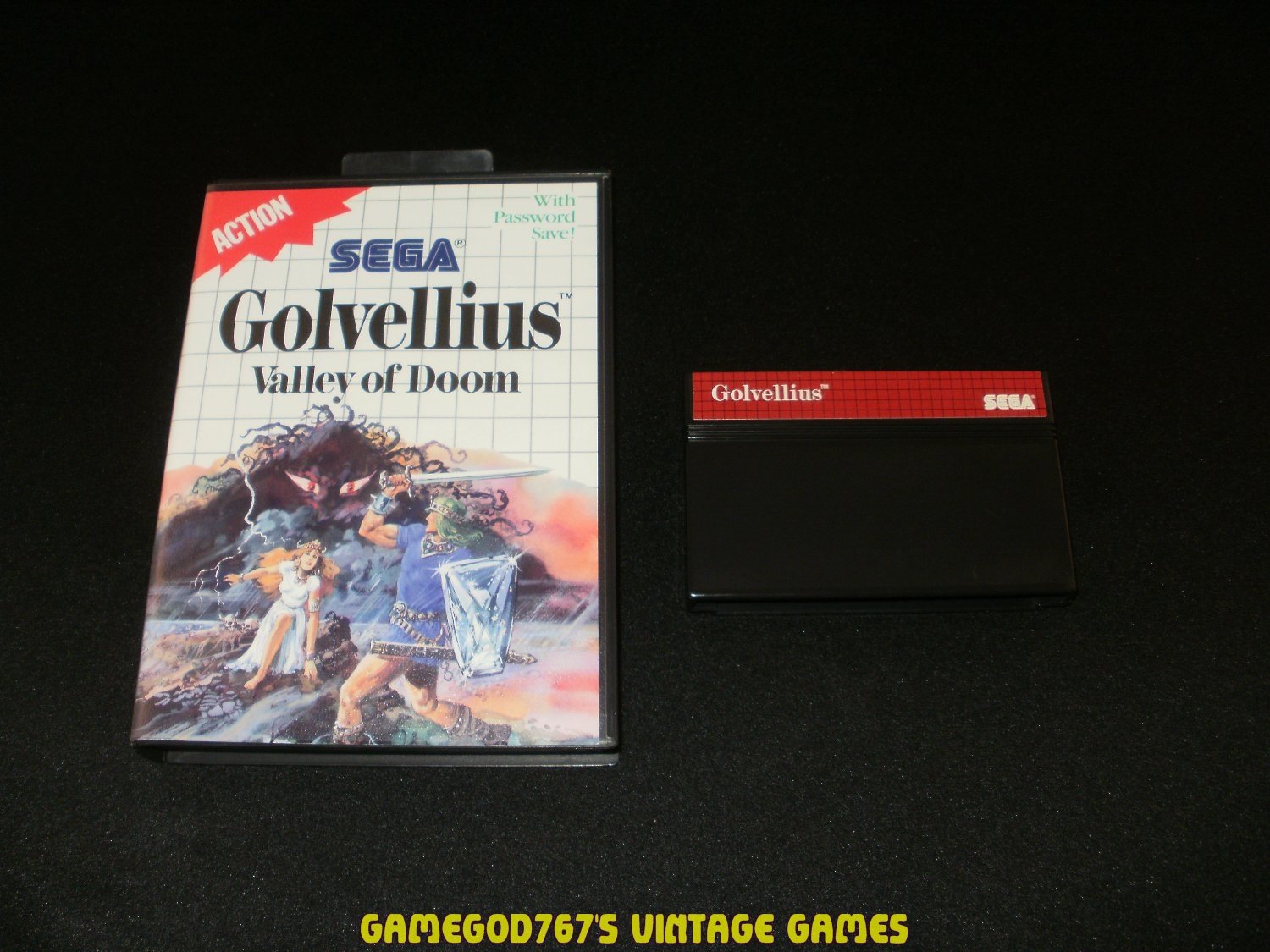 Golvellius Valley of Doom - Sega Master System - With Box
