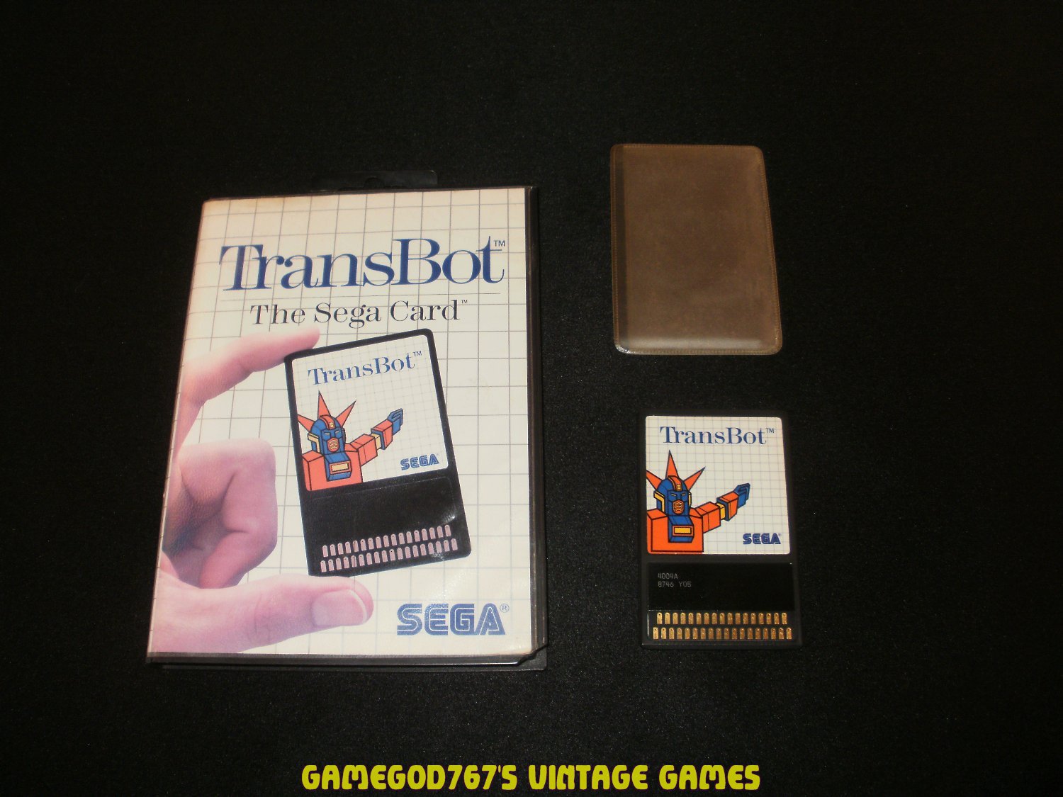 Transbot - Sega Master System - With Box